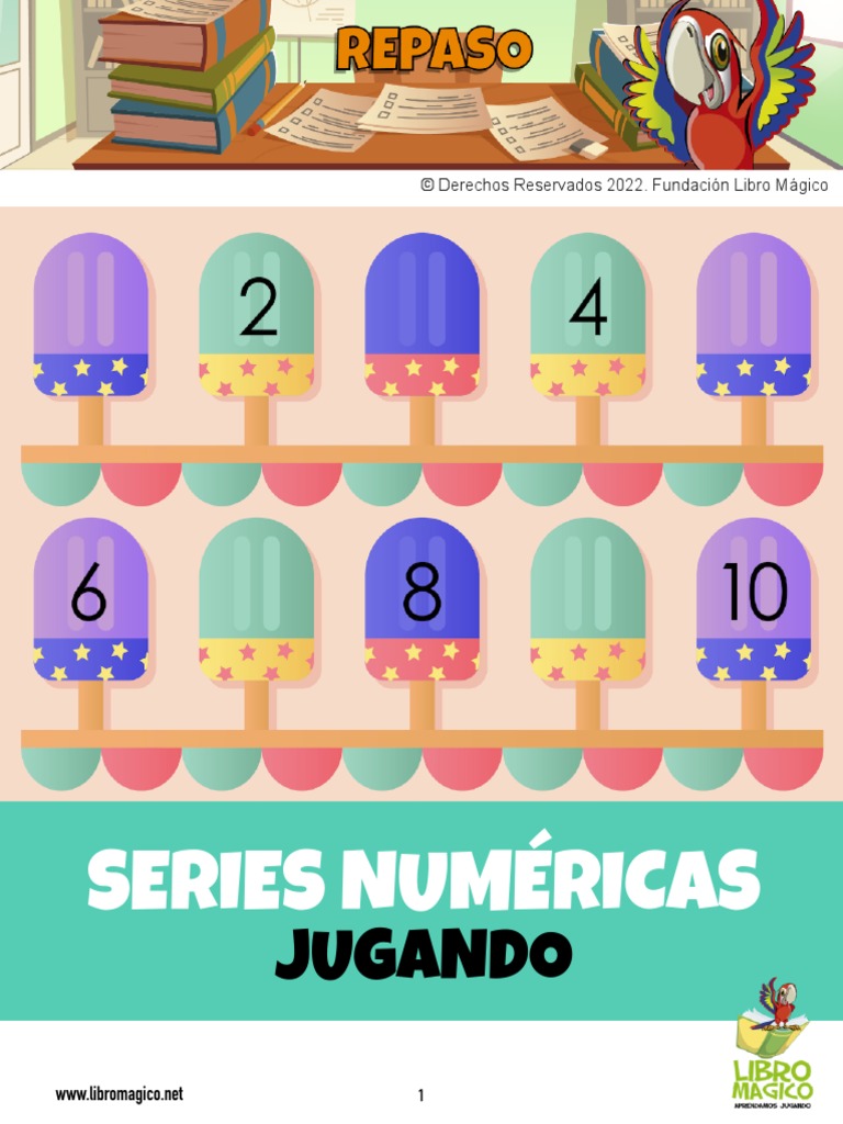 Ejercicios de Series Numéricas para Primaria | PDF