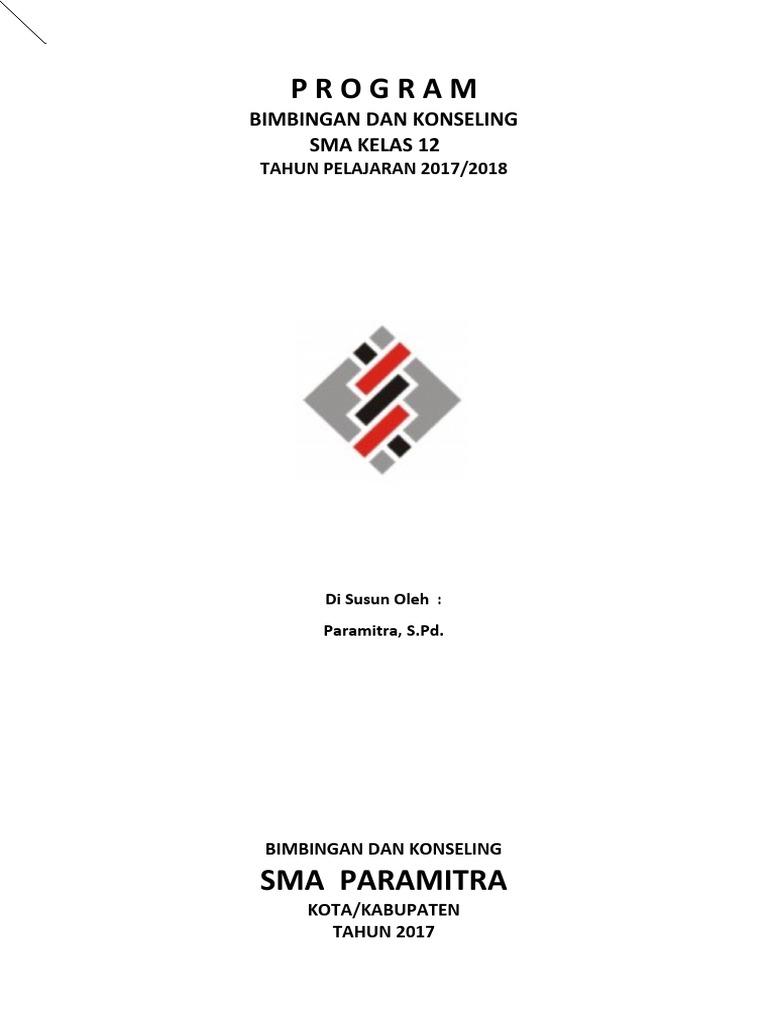 Contoh Program BK Sma-Ma Sesuai Pop BK Kelas 12 | PDF