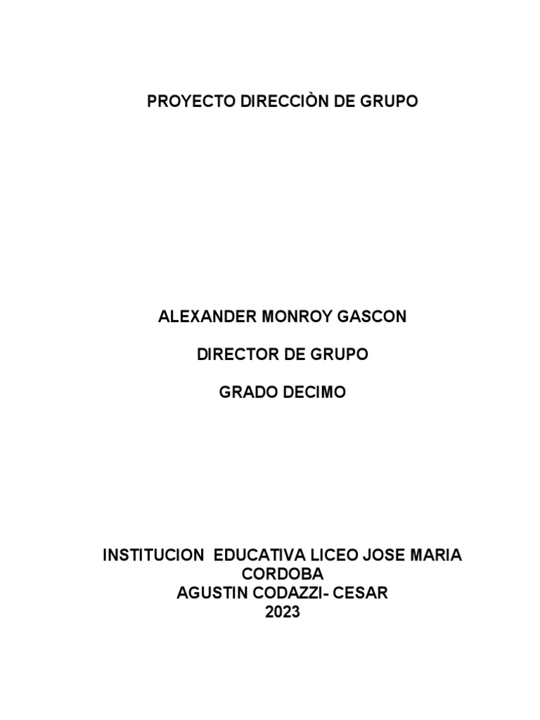 Proyect.d.g Once | PDF | Enseñando