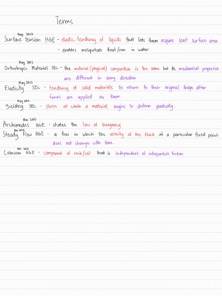 HGE and SEC terms for CE Board Exam | PDF