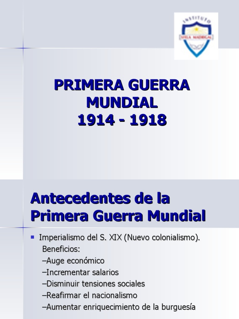 1a Guerra Mundial | Descargar gratis PDF | Primera Guerra Mundial | Austria Hungría
