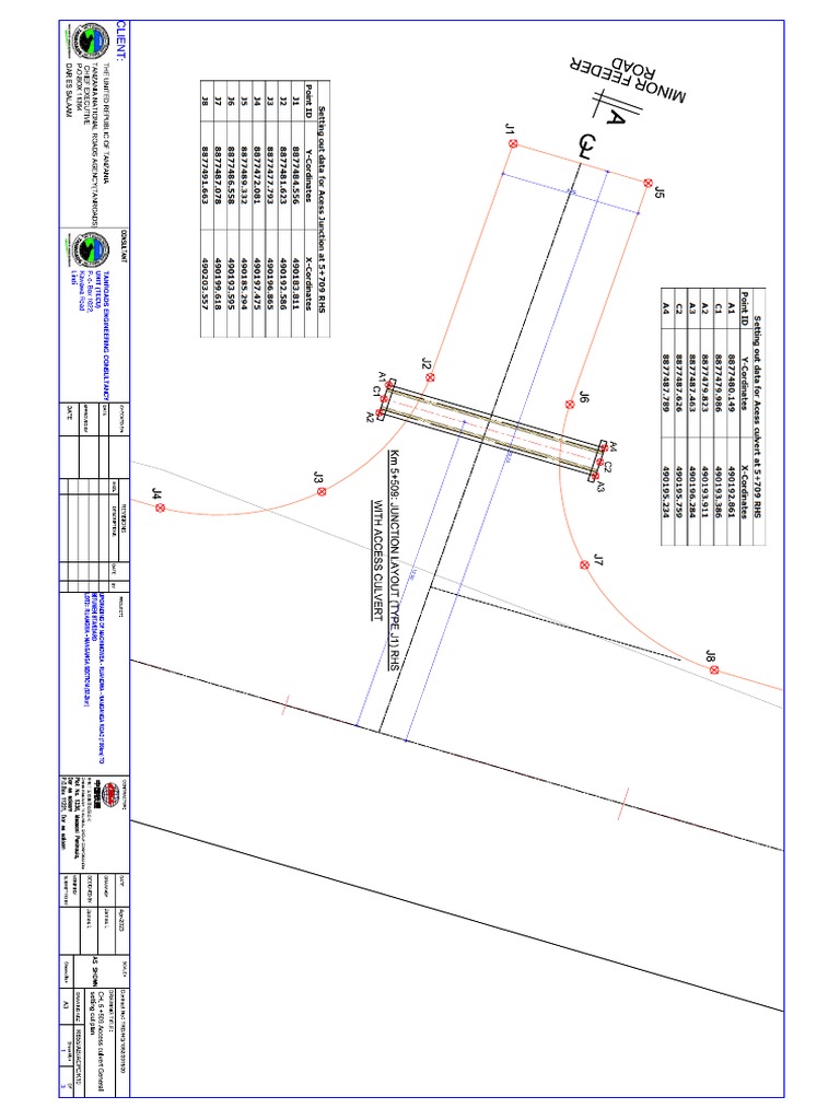 5+709 rhs junction access culvert shop drawing | PDF