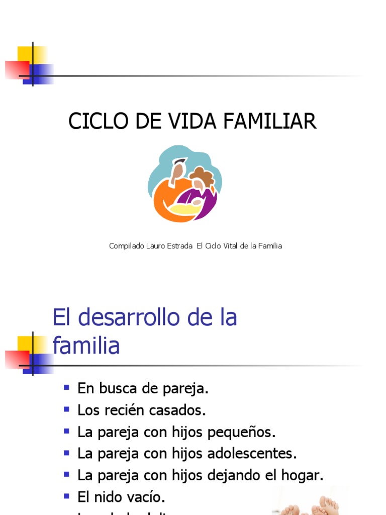 Clase 5 Ciclo de Vida Familiar | PDF | Adultos | Familia