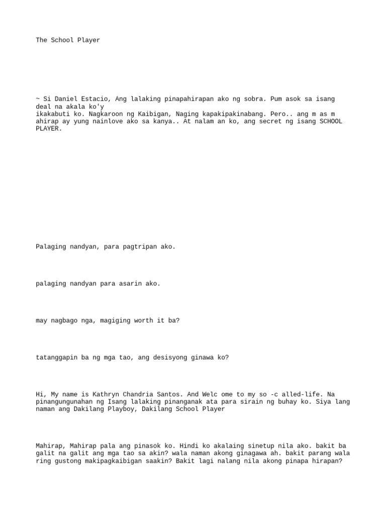 !the School Player 001 | PDF