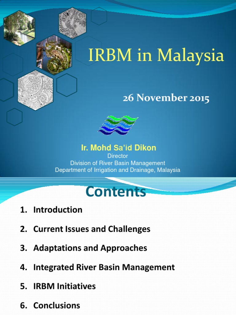 IRBM in Malaysia JPS Malaysia | PDF | Water Pollution | Sewage Treatment