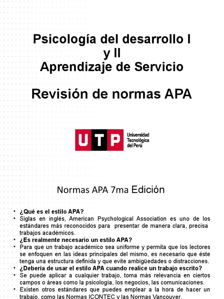 Normas Apa 7ma Edicion | PDF