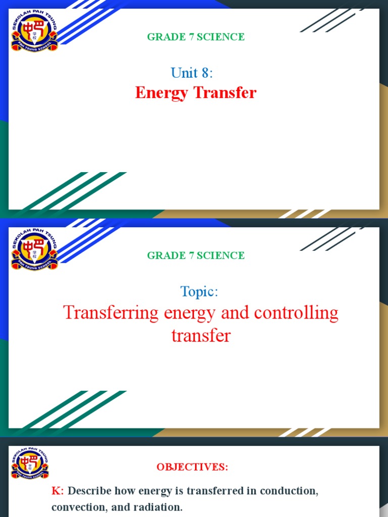 Grade 7 Physics S2 T1 W3 D1 | PDF | Thermal Conduction | Convection