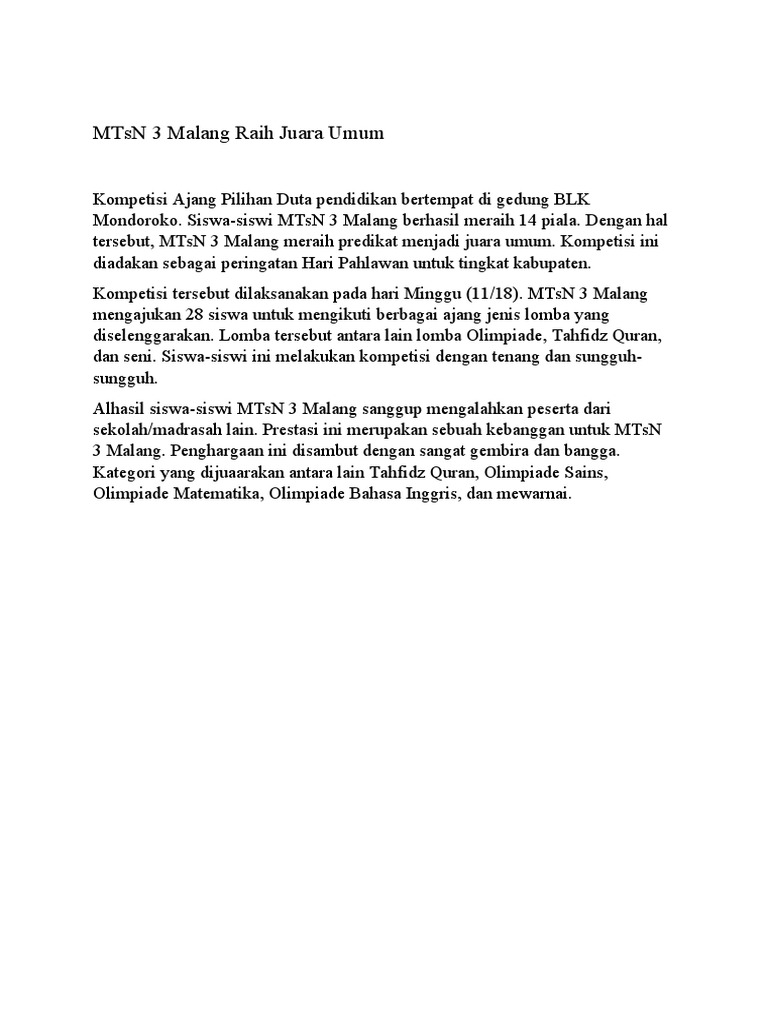 Khutbah (INEZ) | PDF