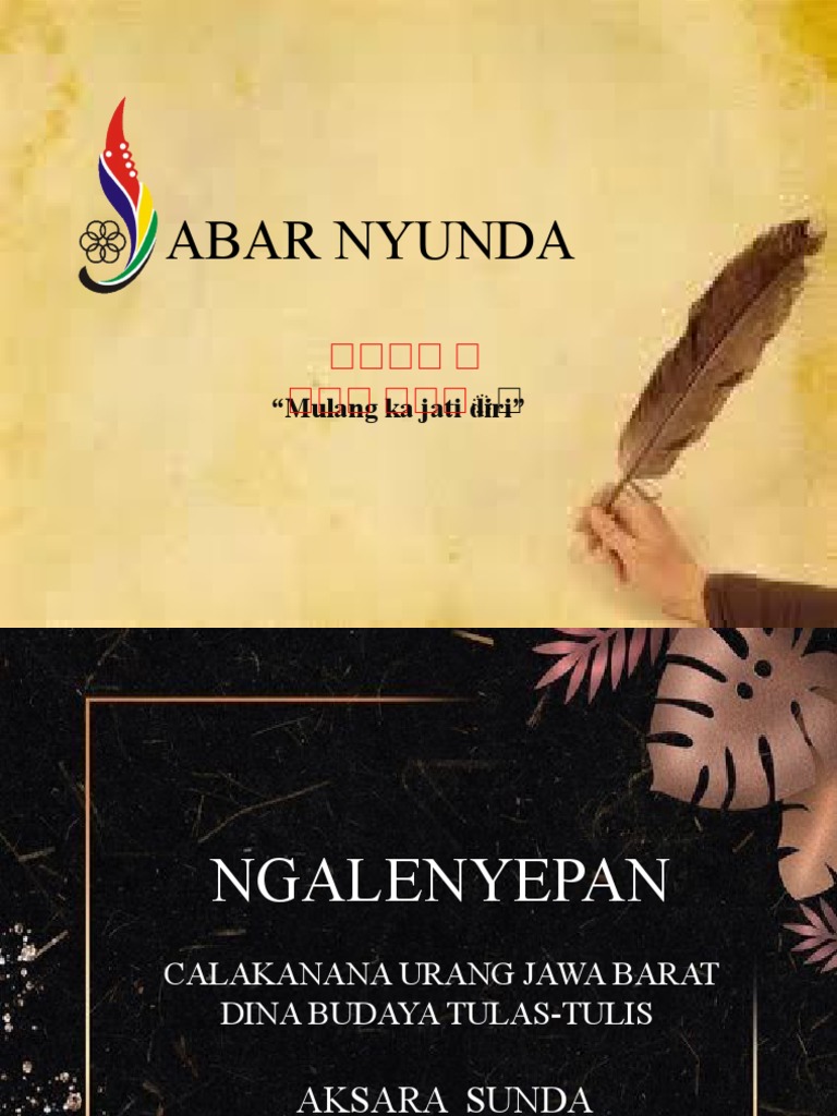 Ppt Jabar Nyunda | PDF