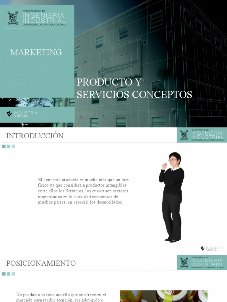 Marketing: Producto Y Servicios Conceptos | PDF | Producto (Negocio) | Marketing