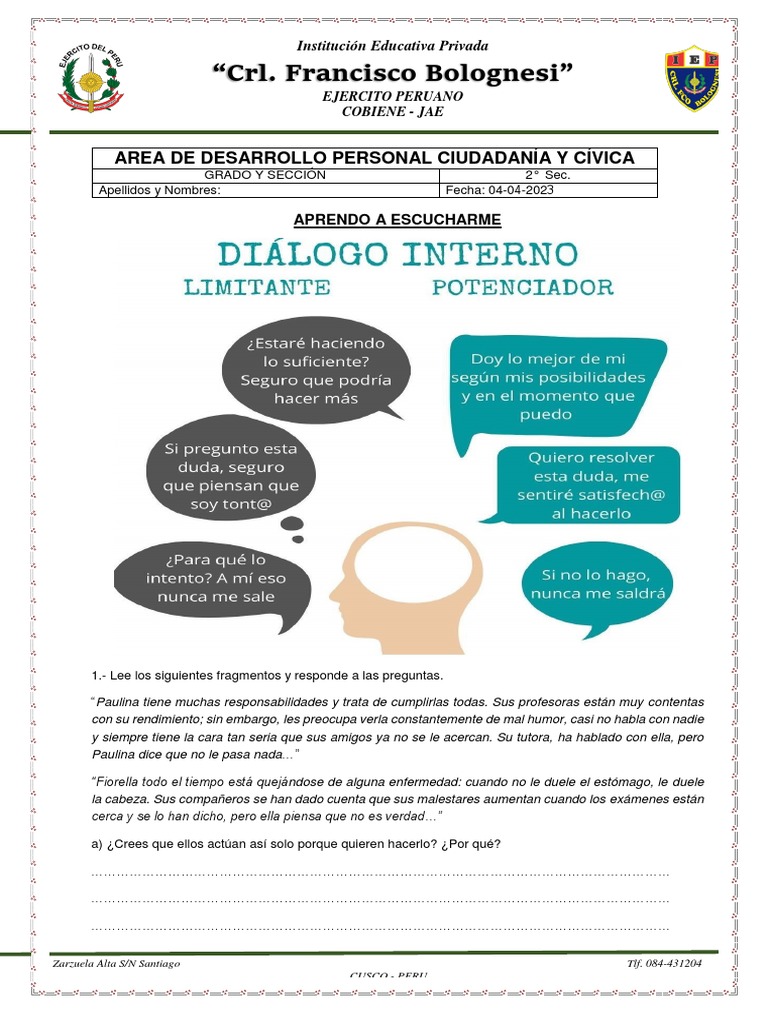 Dialogo Interno | PDF