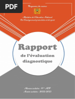 Rapport de Lévaluation Diagnostique 3èmé AEP 2022-2023 | PDF | Pédagogie | Apprentissage