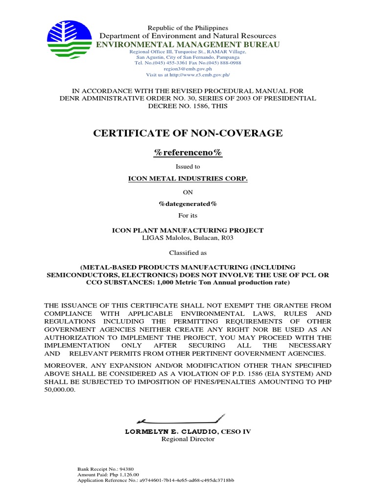 CNC Sample | PDF | Waste | Clean Water Act