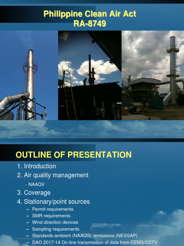 Clean Air Act | Download Free PDF | Air Pollution | Clean Air Act ...