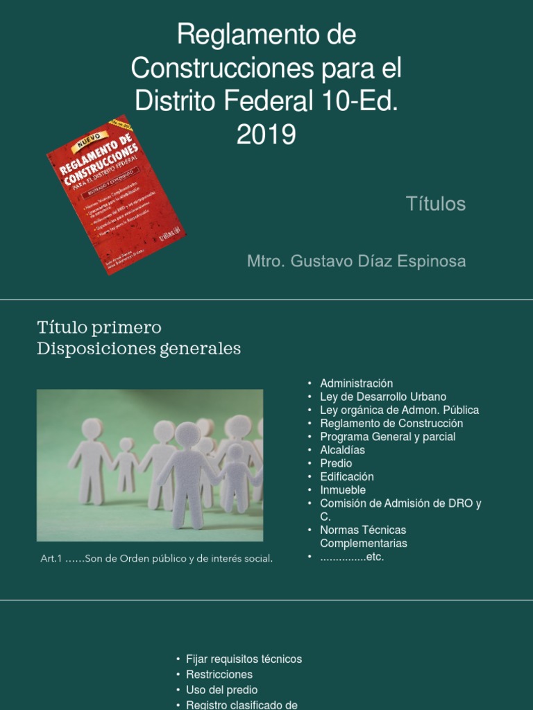Pre Títulos RCDF | PDF