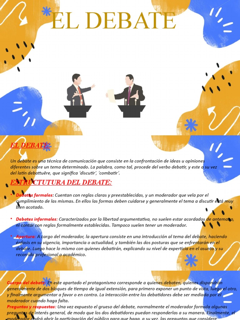 El Debate | PDF | Cognición | Ciencia cognitiva