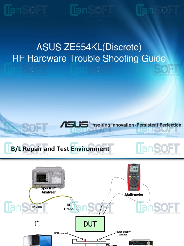 RF - ZE554KL Trouble Shooting Guide - Discrete | PDF | Computer Science | Broadcasting
