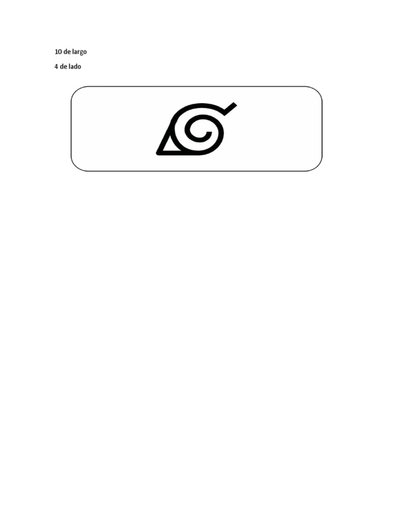 Bandana de Naruto | PDF