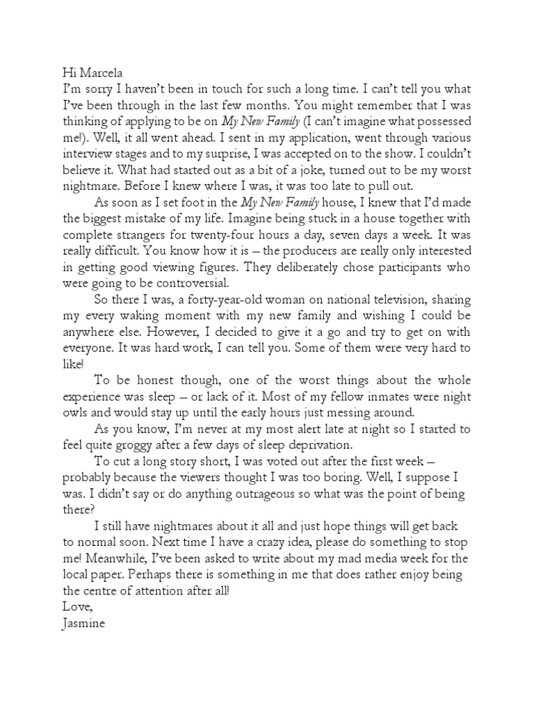 English Upper-Intermediate Second Partial Exam - Reading Text | PDF