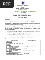 G7 Filipino Matatag Lesson Plan | PDF