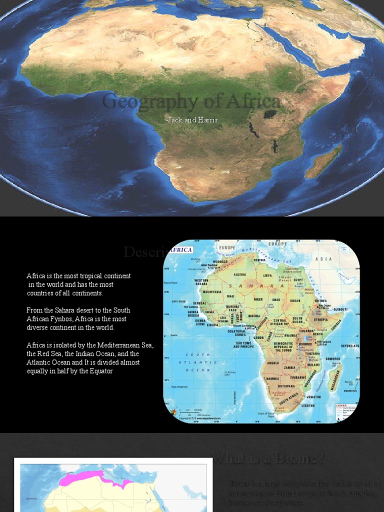 Geography of Africa | PDF | Home & Garden | Science & Mathematics