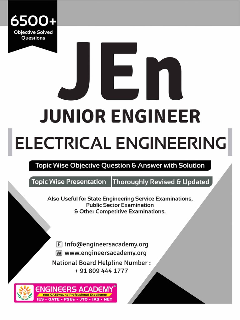 6500+ MCQs Electrical Engineering (English) | PDF 6500+ MCQs Electrical Engineering (English) | PDF