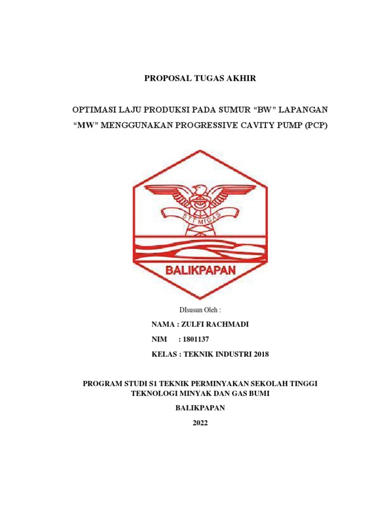 Proposal Tugas Akhir | PDF