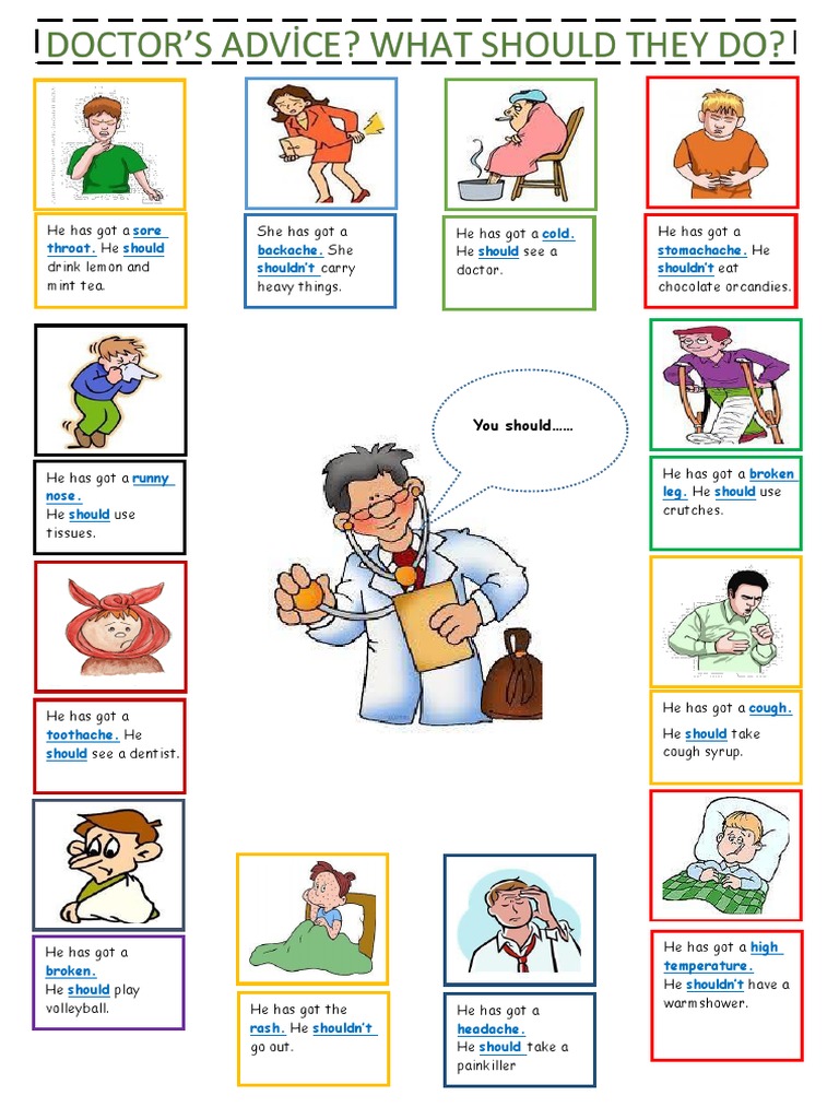 Doctors advice worksheet | PDF