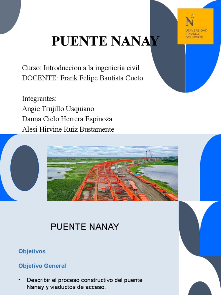 Longitud y construcción del puente Nanay | PDF | Puente | Río