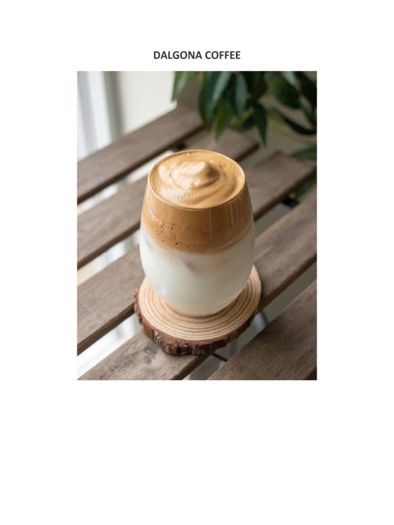 DALGONA COFFEE-WPS Office | PDF