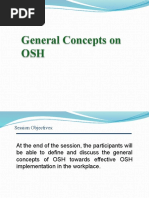 DOLE TEMPLATE Occupational Safety and Health OSH Program | PDF ...