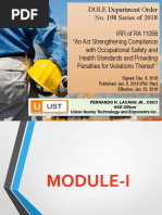 Eight Hour Mandatory Modules 1 To 4 - 1 | PDF | Occupational Safety And ...