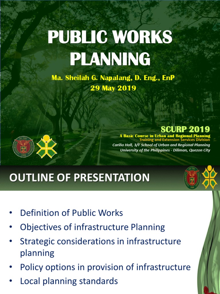 PW Planning | PDF | Flood | Infrastructure