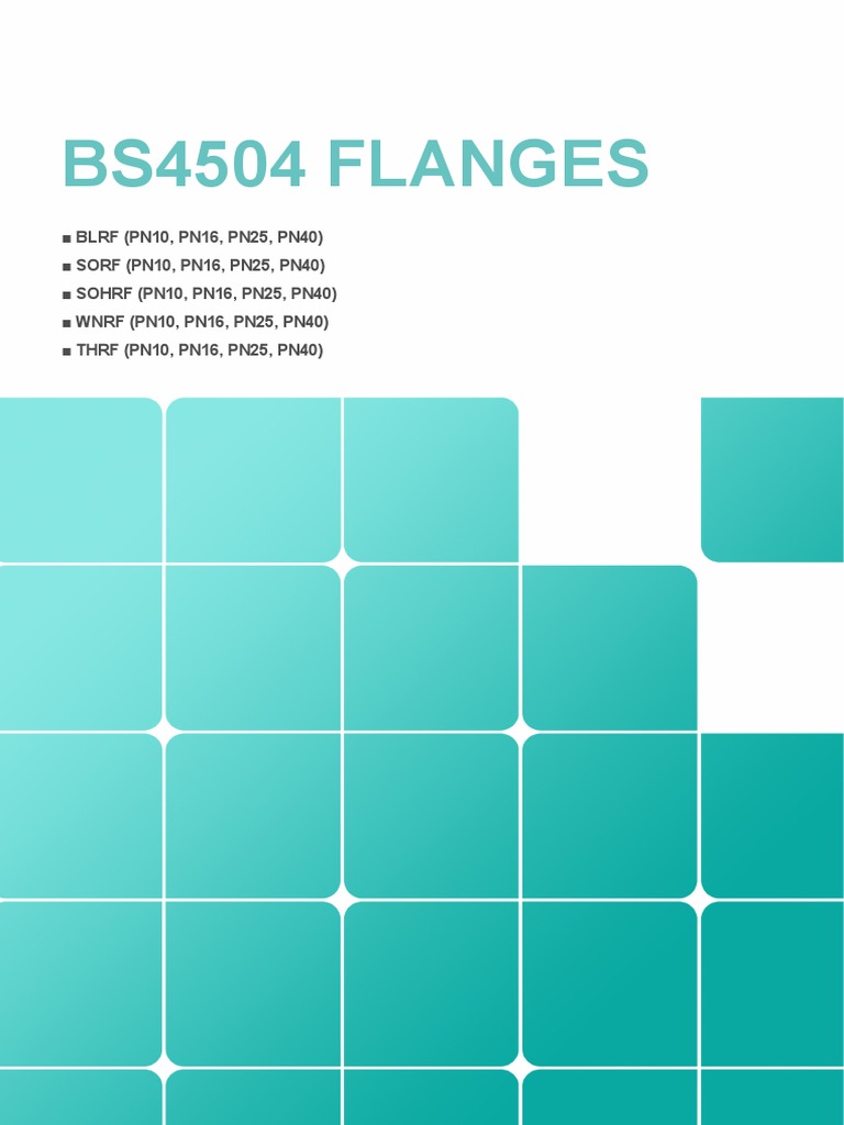 BS4504 PN10 Flange Dimensions | PDF | Mechanical Engineering | Plumbing