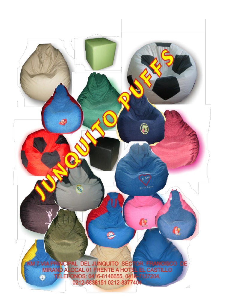 Catalogo Junquito Puffs | PDF