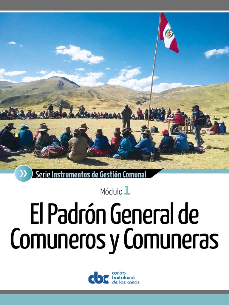 Módulo 1. El Padrón General de Comuneros y Comuneras | PDF