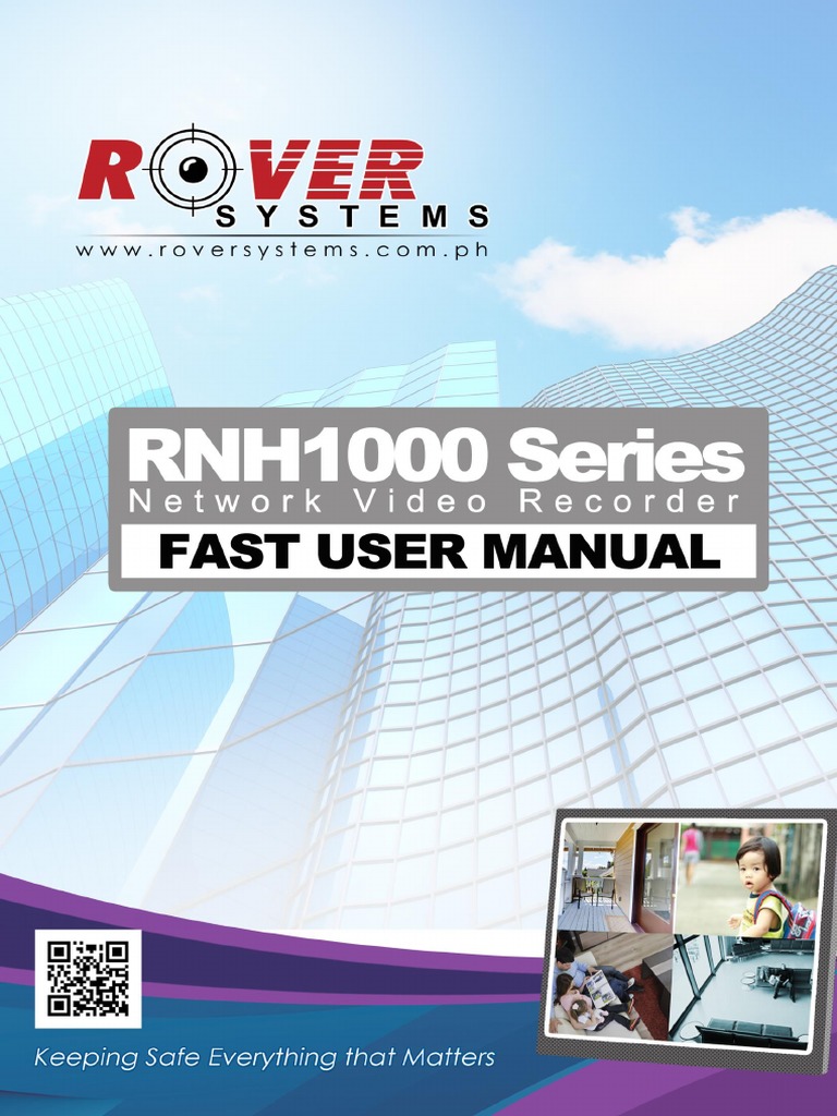 RNH1000 Professional NVR Quick User Manual | PDF | Ip Address | Video