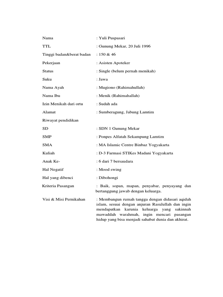 CV PDF