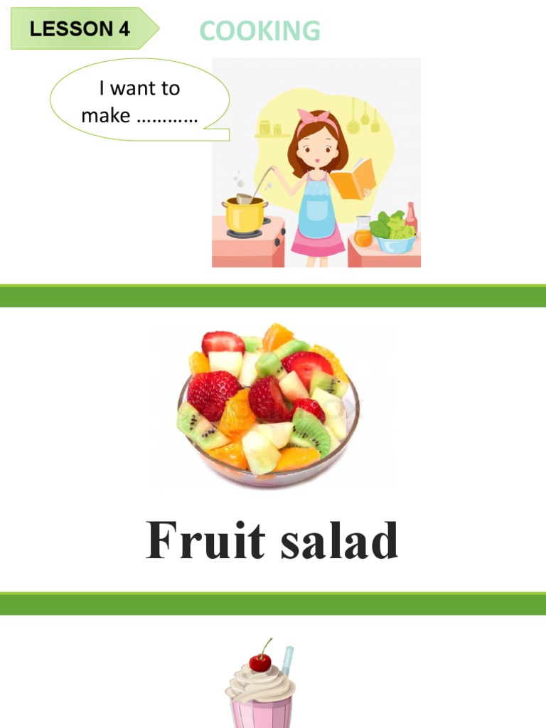 Lesson 4 Cooking | PDF