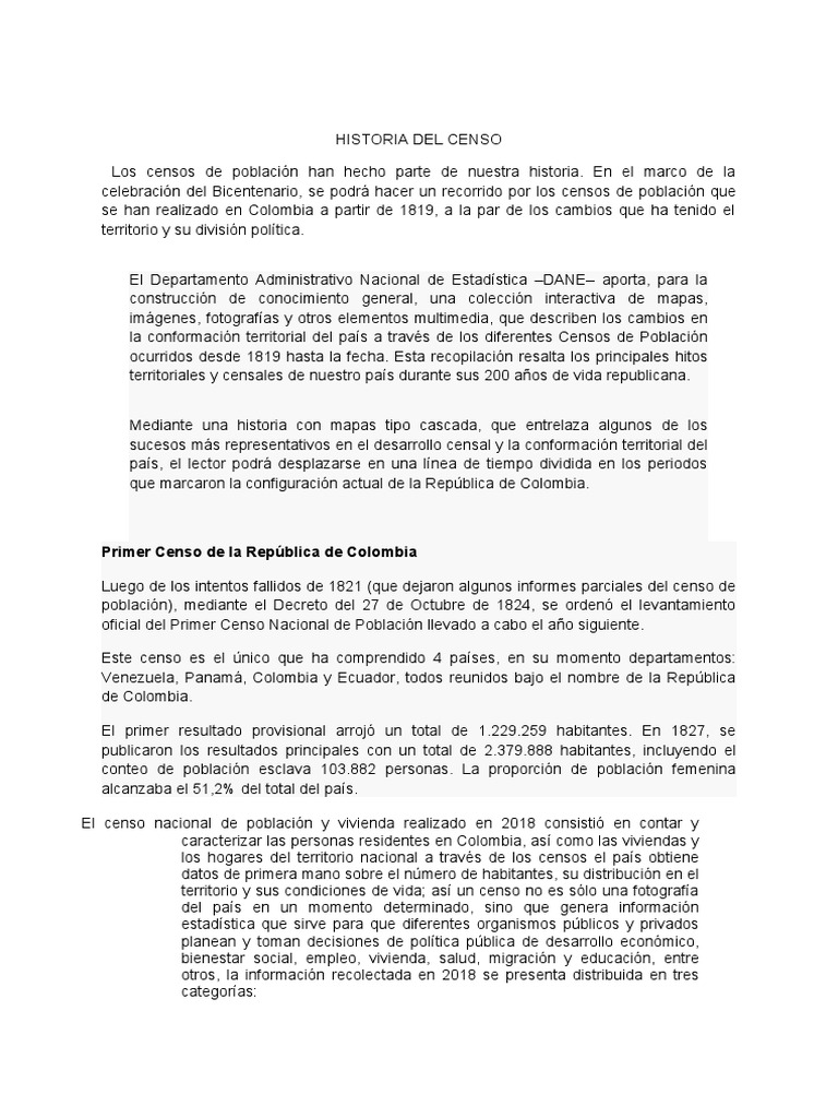 Censo 2018 | PDF | Población | Economía laboral