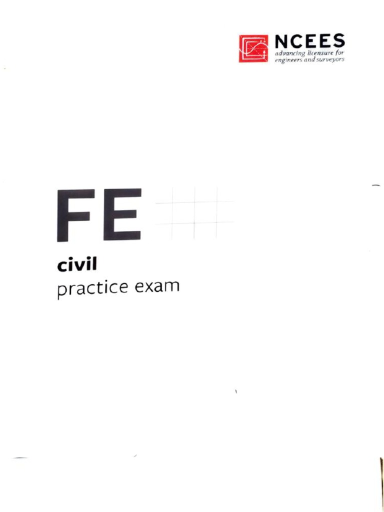 Fe Civil PDF | PDF