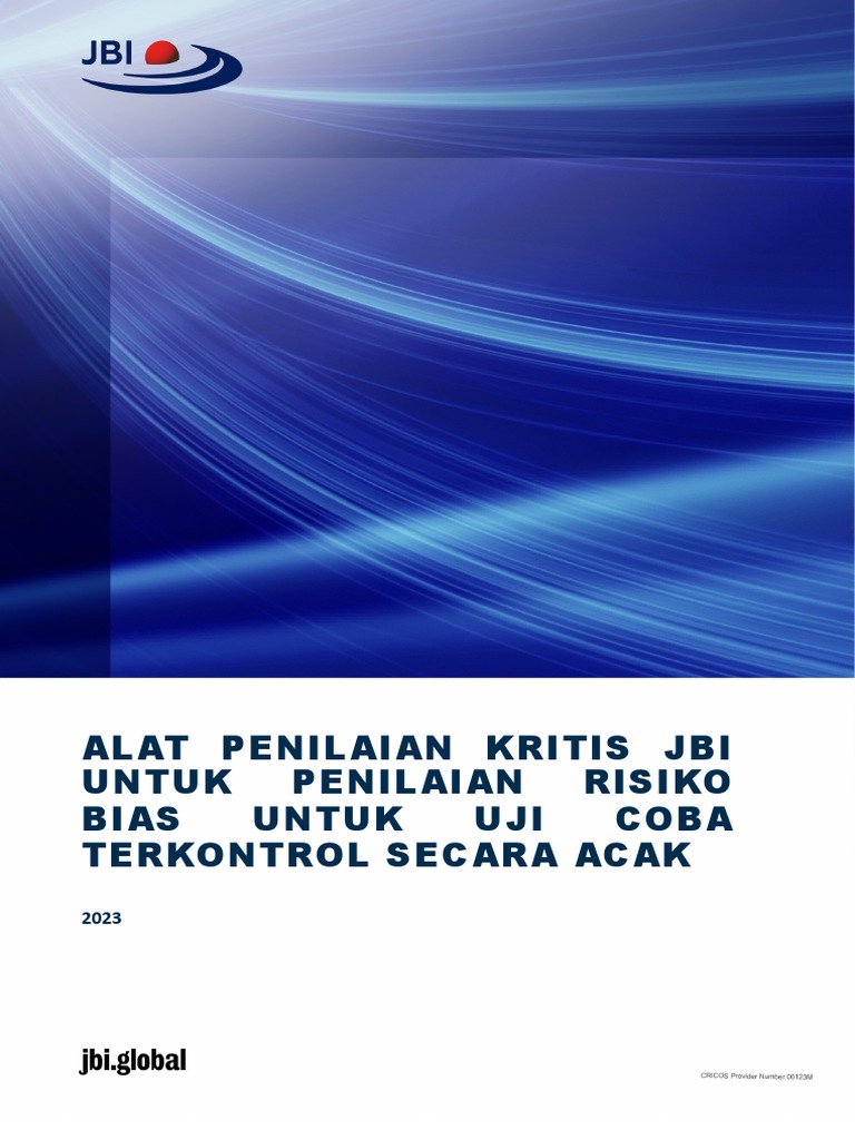 Alat Penilaian Kritis JBI untuk RCT | PDF