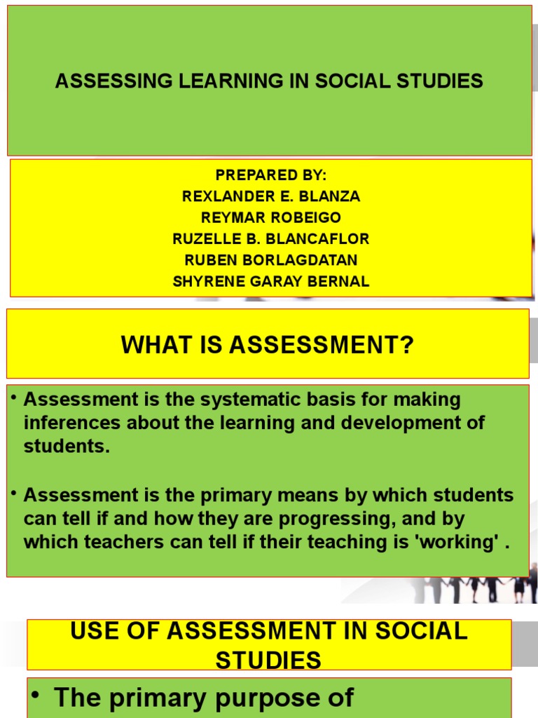 Group 7 Report | Download Free PDF | Educational Assessment | Cognitive ... Group 7 Report | Download Free PDF | Educational Assessment | Cognitive ...