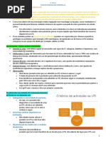 Protocolo de Admissão Na Uti | PDF | Unidade de Tratamento Intensivo (UTI) | Remédio