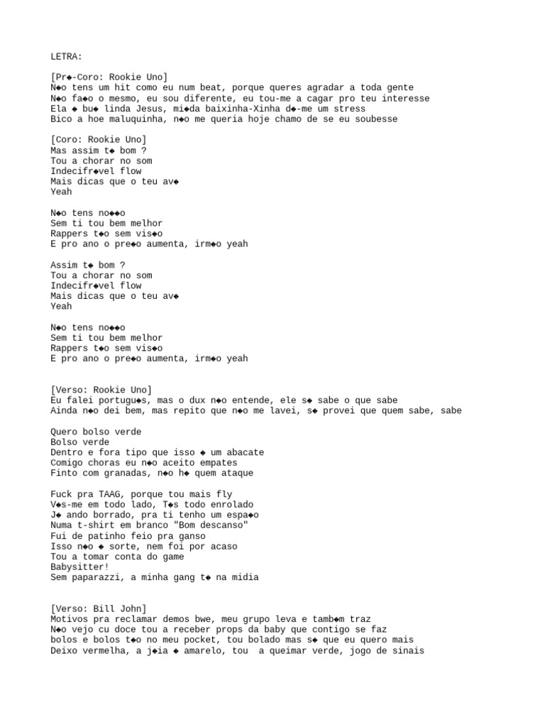 Trinity 3nity - Indecifrável | PDF | Poesia