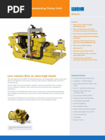 Multiflo 420EXHV Pump Specifications | PDF | Pump | Gas Technologies