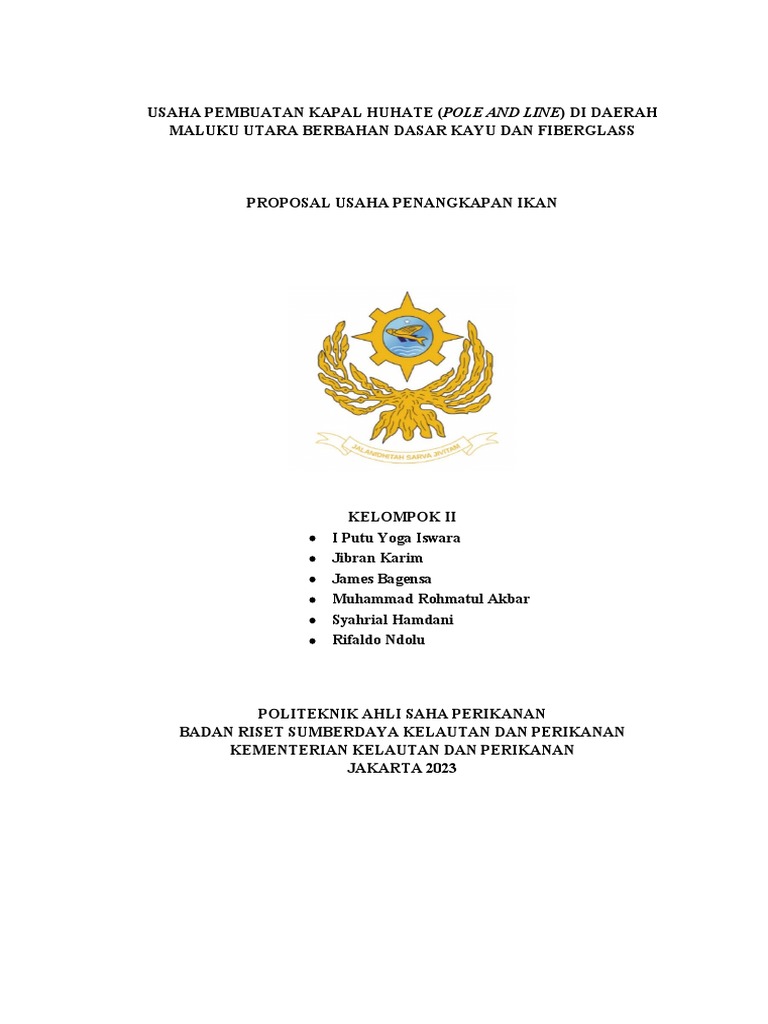 Usaha Pembuatan Kapal Huhate di Maluku | PDF