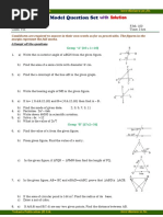 Class 8 BLE Mathematics Set Book 2082 | PDF | Mathematics
