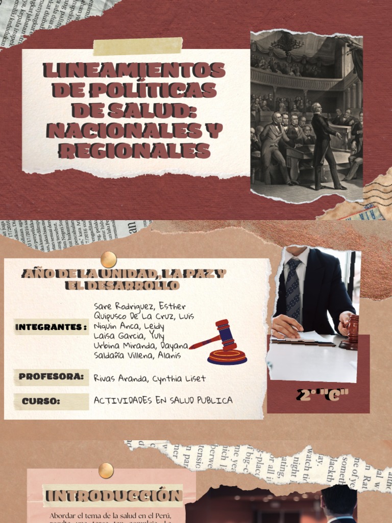 Lineamientos en Salud | PDF | Politica de salud | Cuidado de la salud