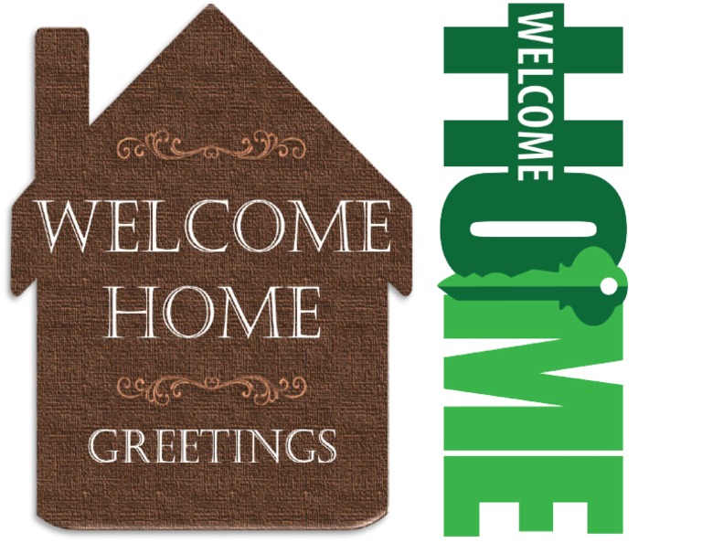 Hiasan Welcome Home | PDF